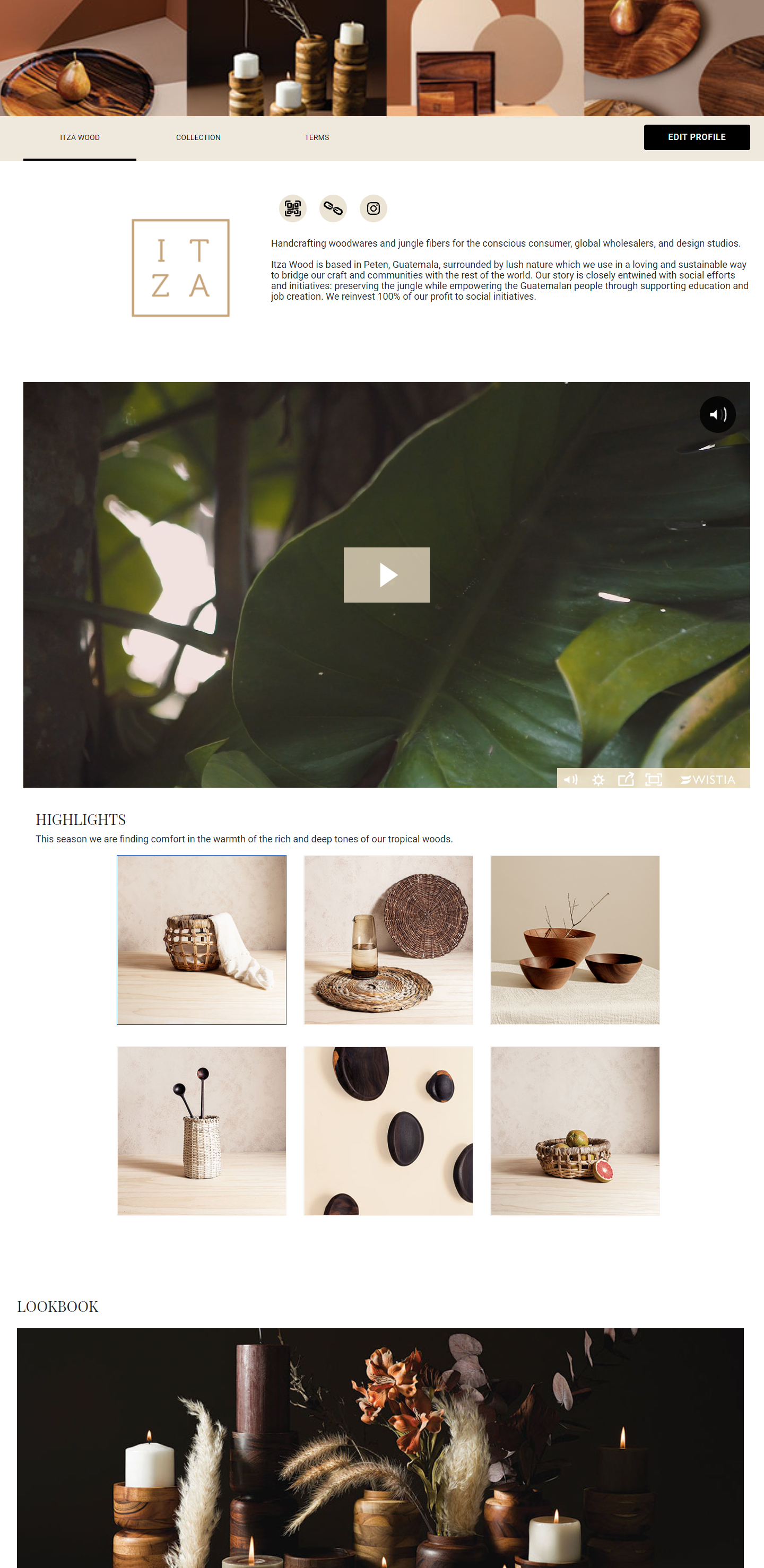 Setting up your profile – Ribbon